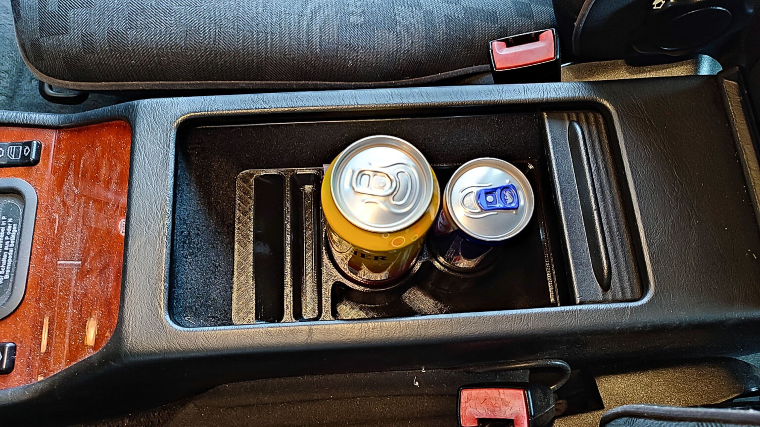 Cupholder Mercedes W140 für Rollobox Mandau3D