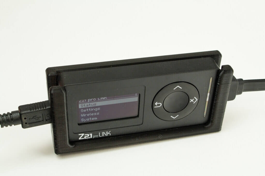 Halterung für Roco Z21 pro Link Wandmontage/Befestigung Fleischmann ...