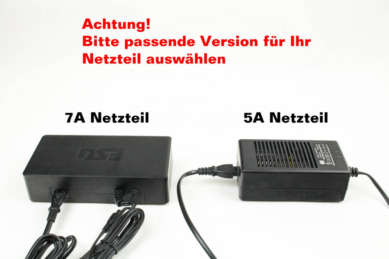 Halterung für ESU Netzteil 5A & 7A Wandmontage/Befestigung 50119 / ...