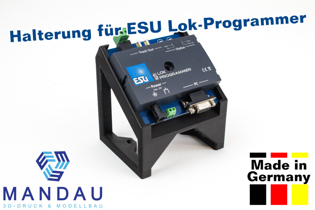 Halterung für ESU Netzteil 5A & 7A Wandmontage/Befestigung 50119 / ...