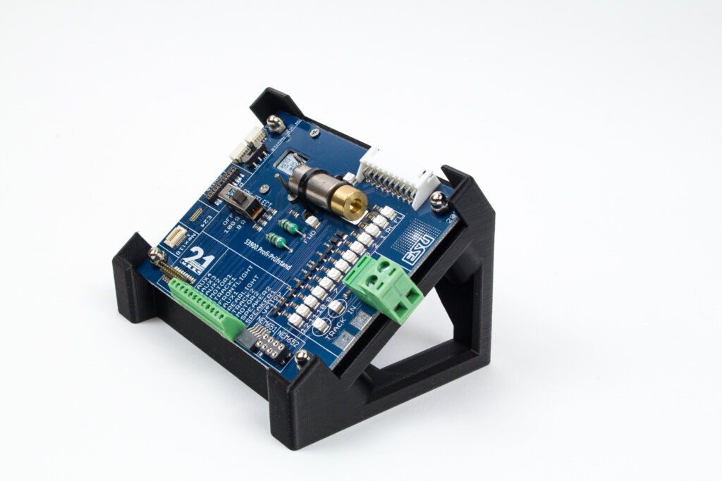 Tischhalterung für Esu Profi-Prüfstand 51900 & 53900 Decodertester ...